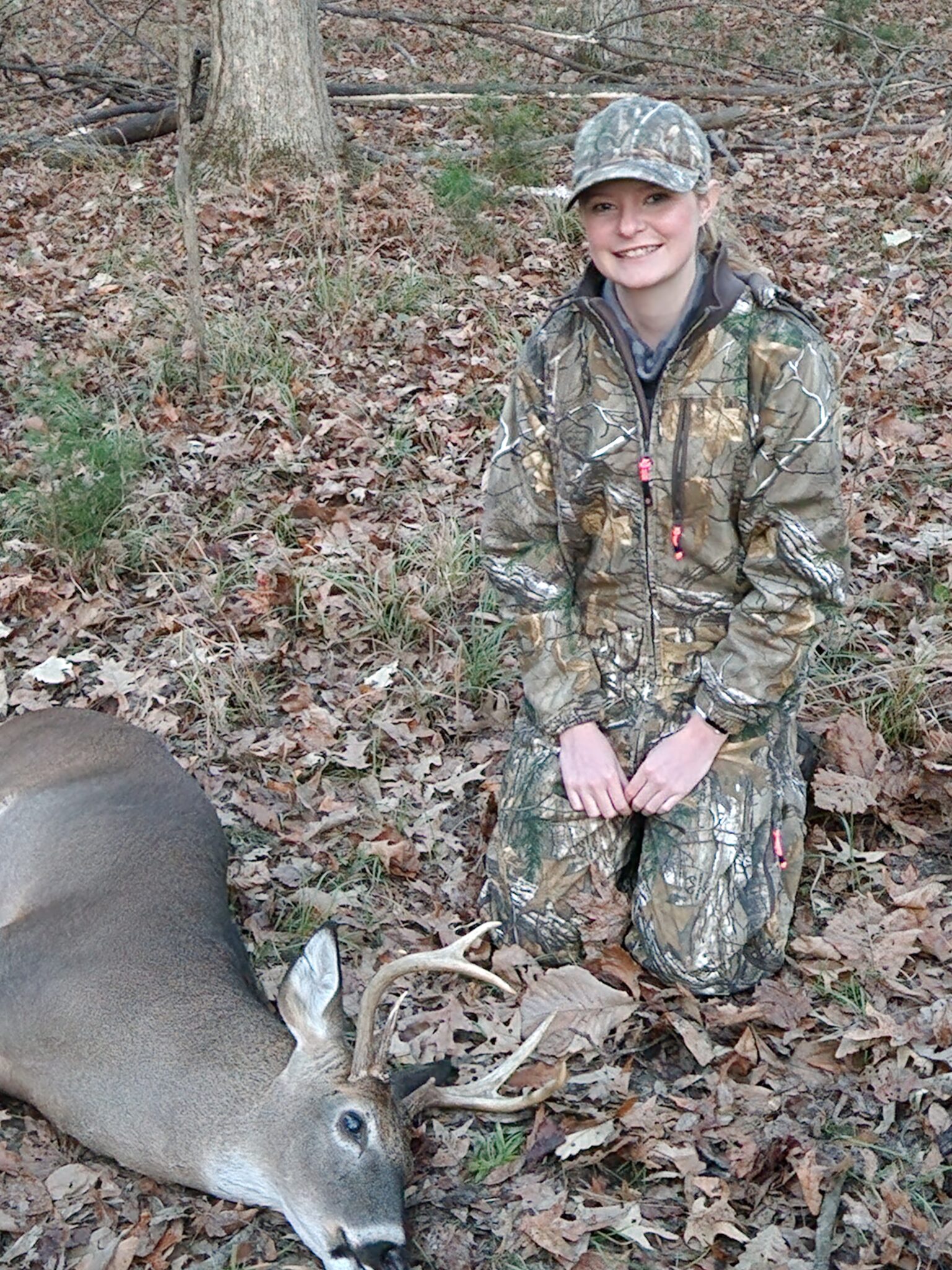 Her first deer - Mississippi Outdoor Expo